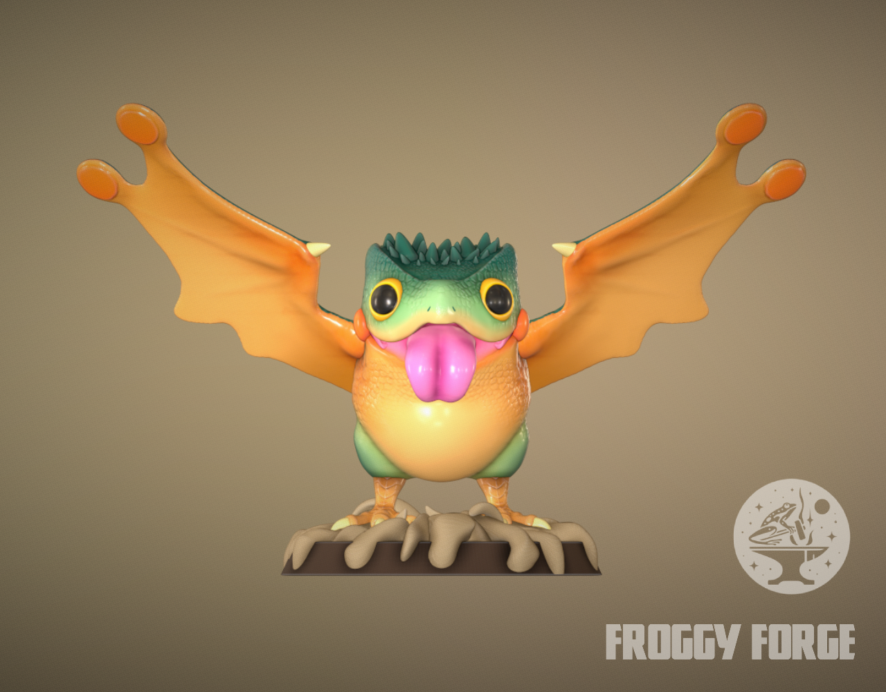 Baby Pukei Monster Hunter Wilds by Froggy Forge | Download free STL ...
