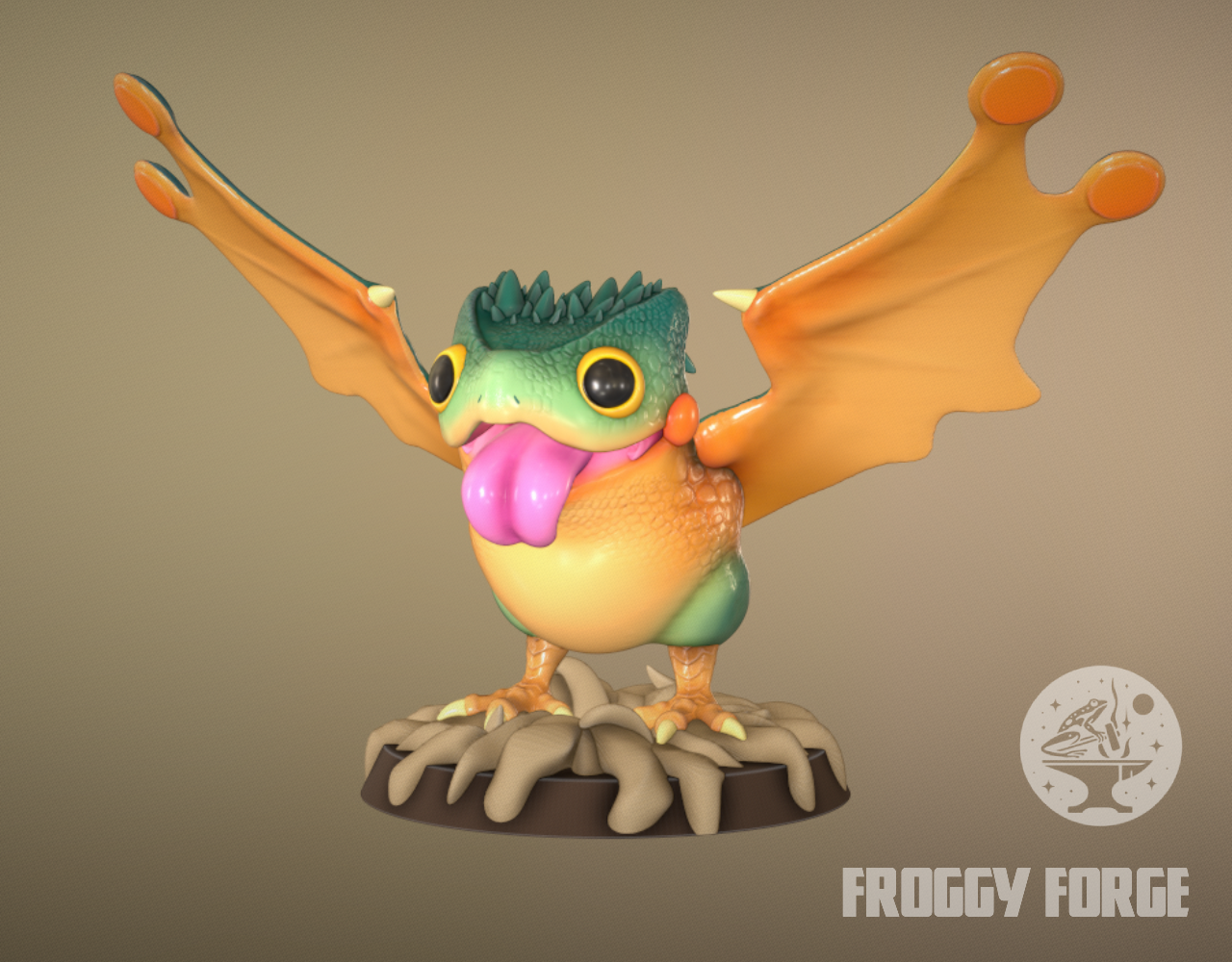 Baby Pukei Monster Hunter Wilds by Froggy Forge | Download free STL ...