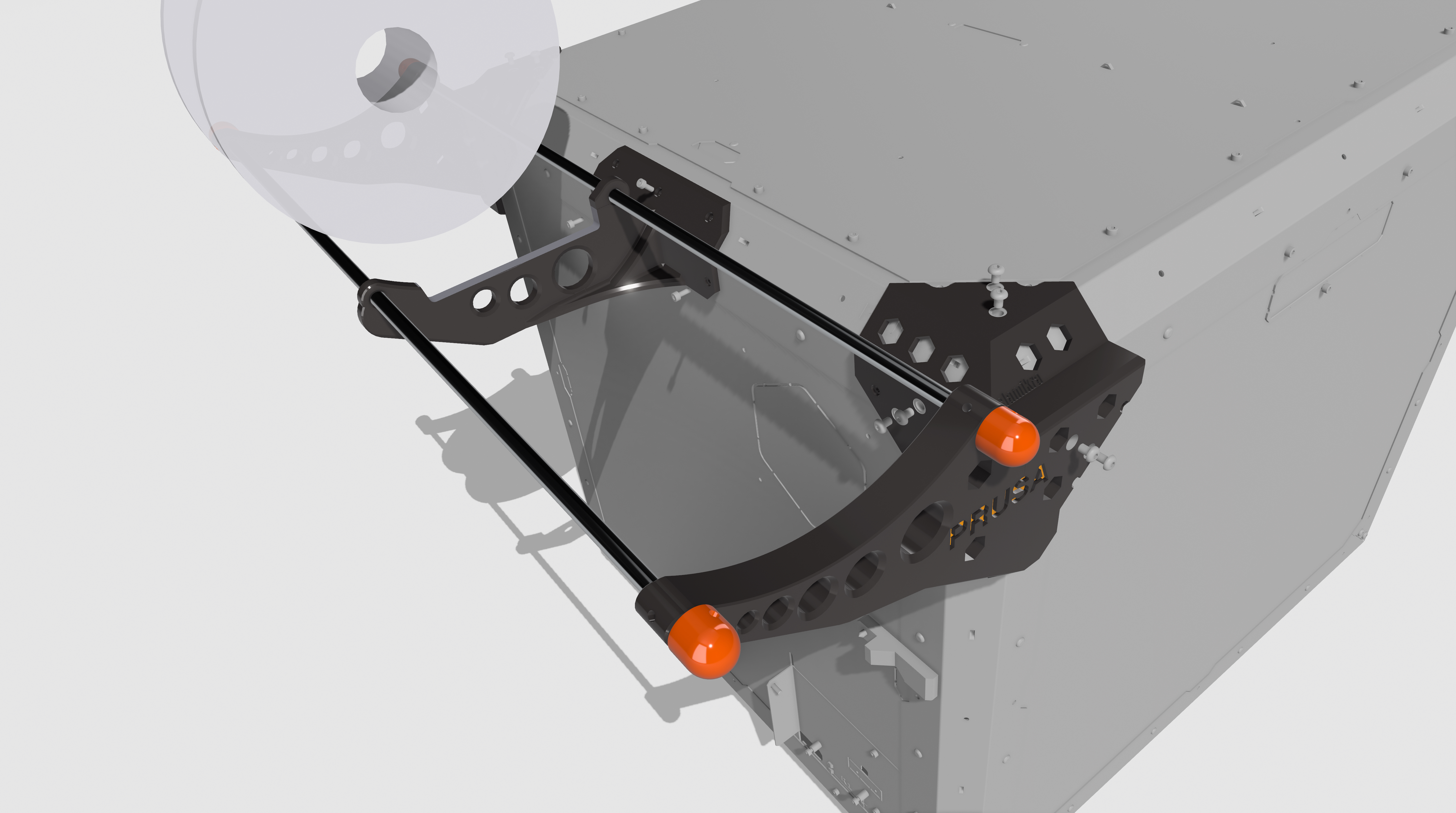 External 6x spool mount for Original Prusa Enclosure. Part of External ...