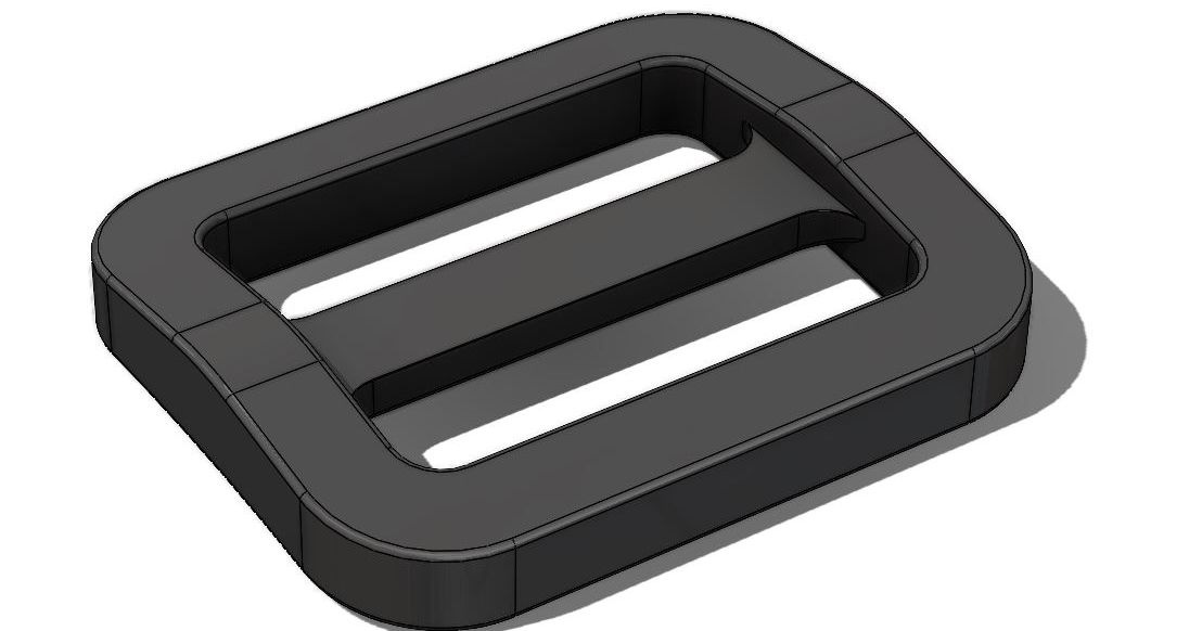 Slide Lock Buckle by MarcinPaska | Download free STL model | Printables.com