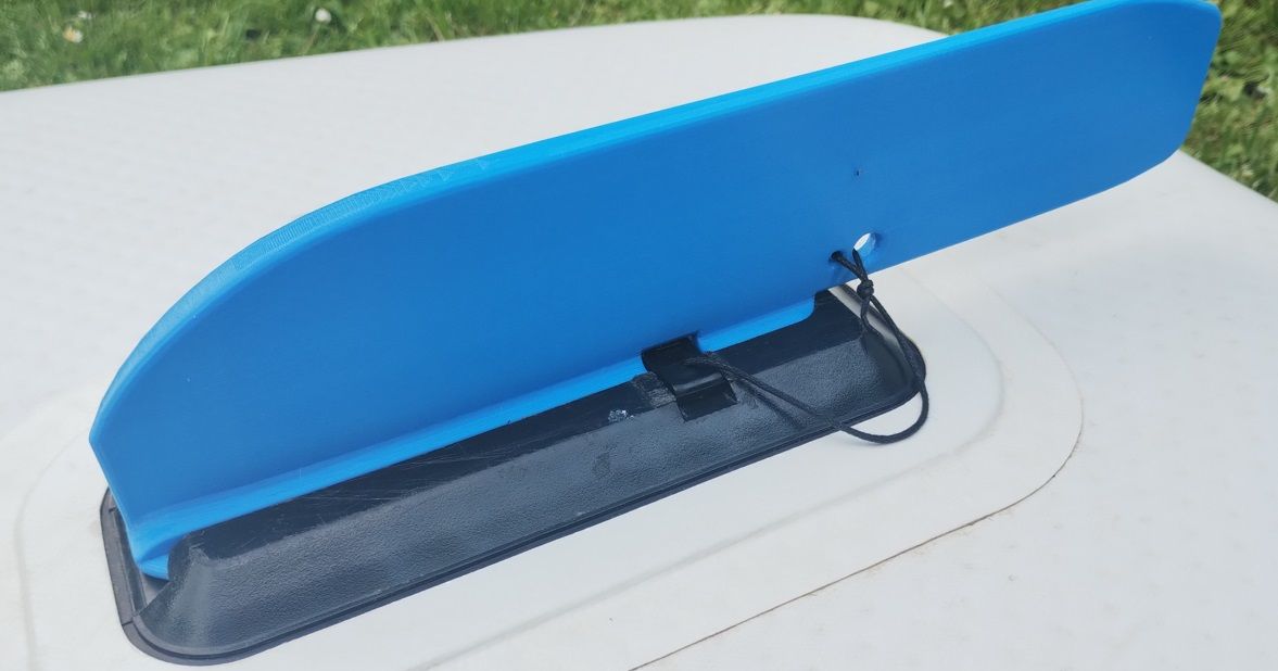 Paddleboard RIVER FIN MK4 rudder - instructions in video by Zdeněk ...