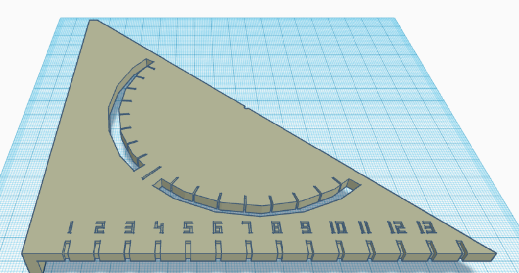 Geodreieck zum Anzeichnen by Amelie | Download free STL model ...
