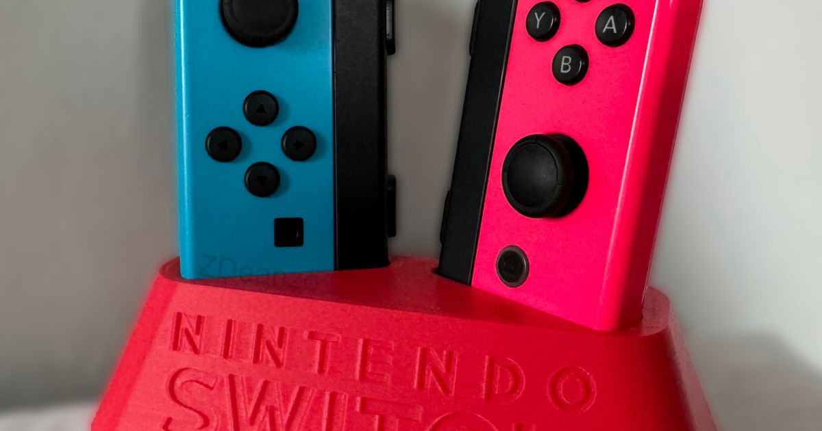 Nintendo Switch Joy-Con Stand by ZDeanzo | Download free STL model ...