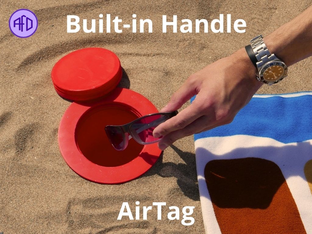 SAND SAFE (With AirTag) by AFO3D | Download free STL model | Printables.com