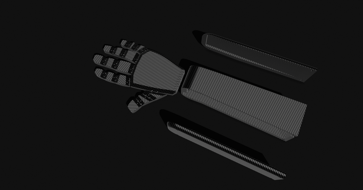 Robotic Hand by HAR1102 | Download free STL model | Printables.com