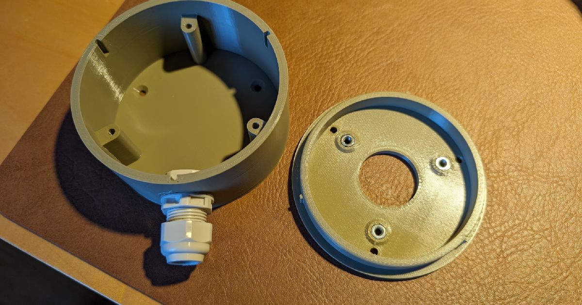 Reolink 1212A Junction box by Pavel | Download free STL model ...