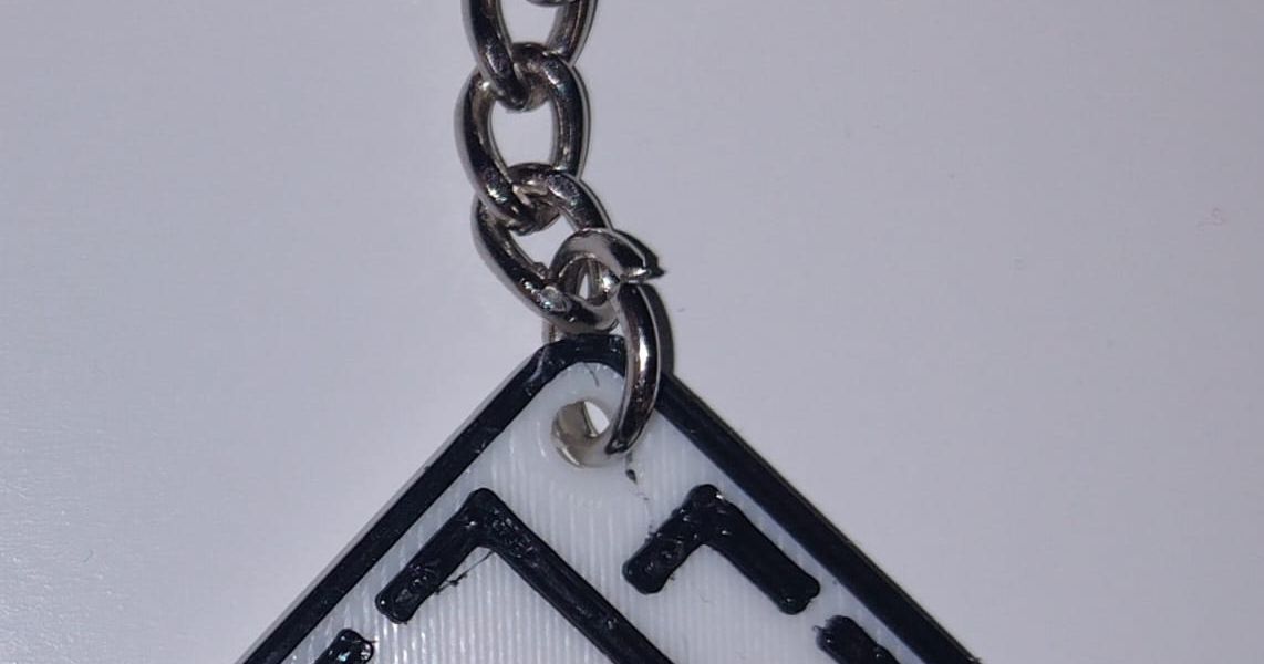 Rammstein Keychain by Klipperboi | Download free STL model | Printables.com