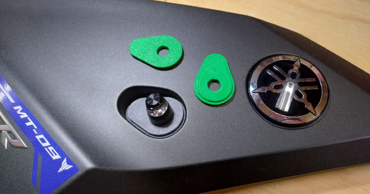 Yamaha indicator adaptor von Sticky Steve | Kostenloses STL-Modell ...