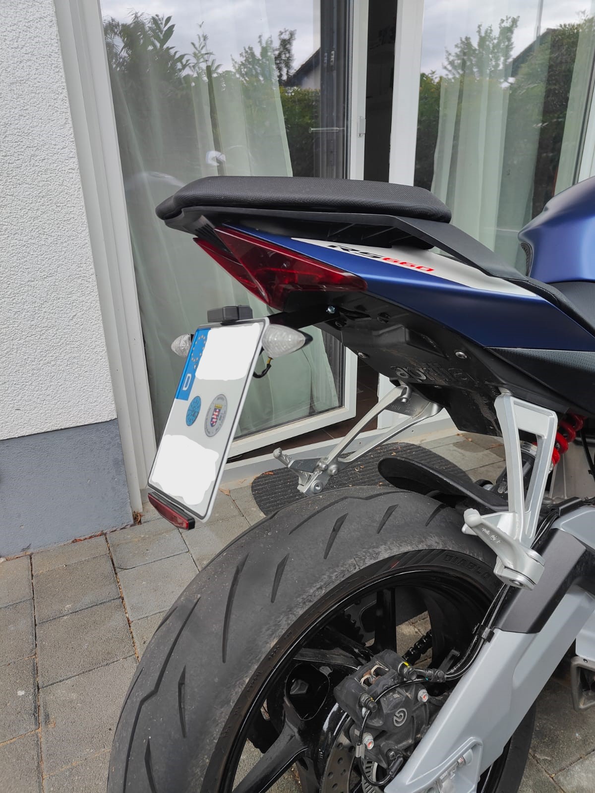 Aprilia Rs 660 Kurzer Kennzeichenhalter