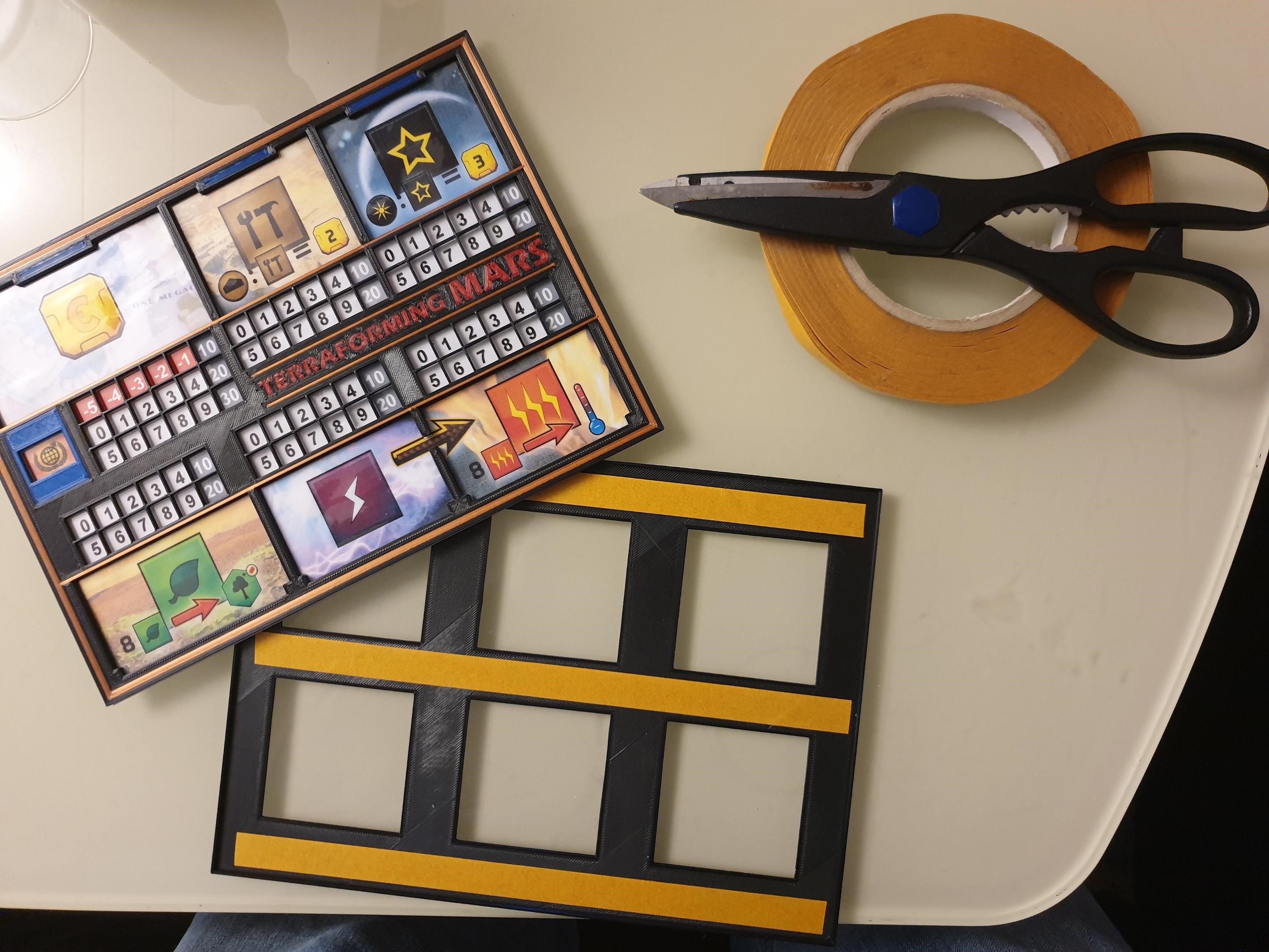 TERRAFORMING MARS - PLAYER BOARDS by Samurai57 | Download free STL ...