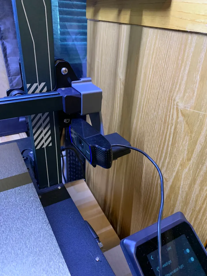Snap on Neptune 4 camera mount with screw by Roart | Download free STL model | Printables.com