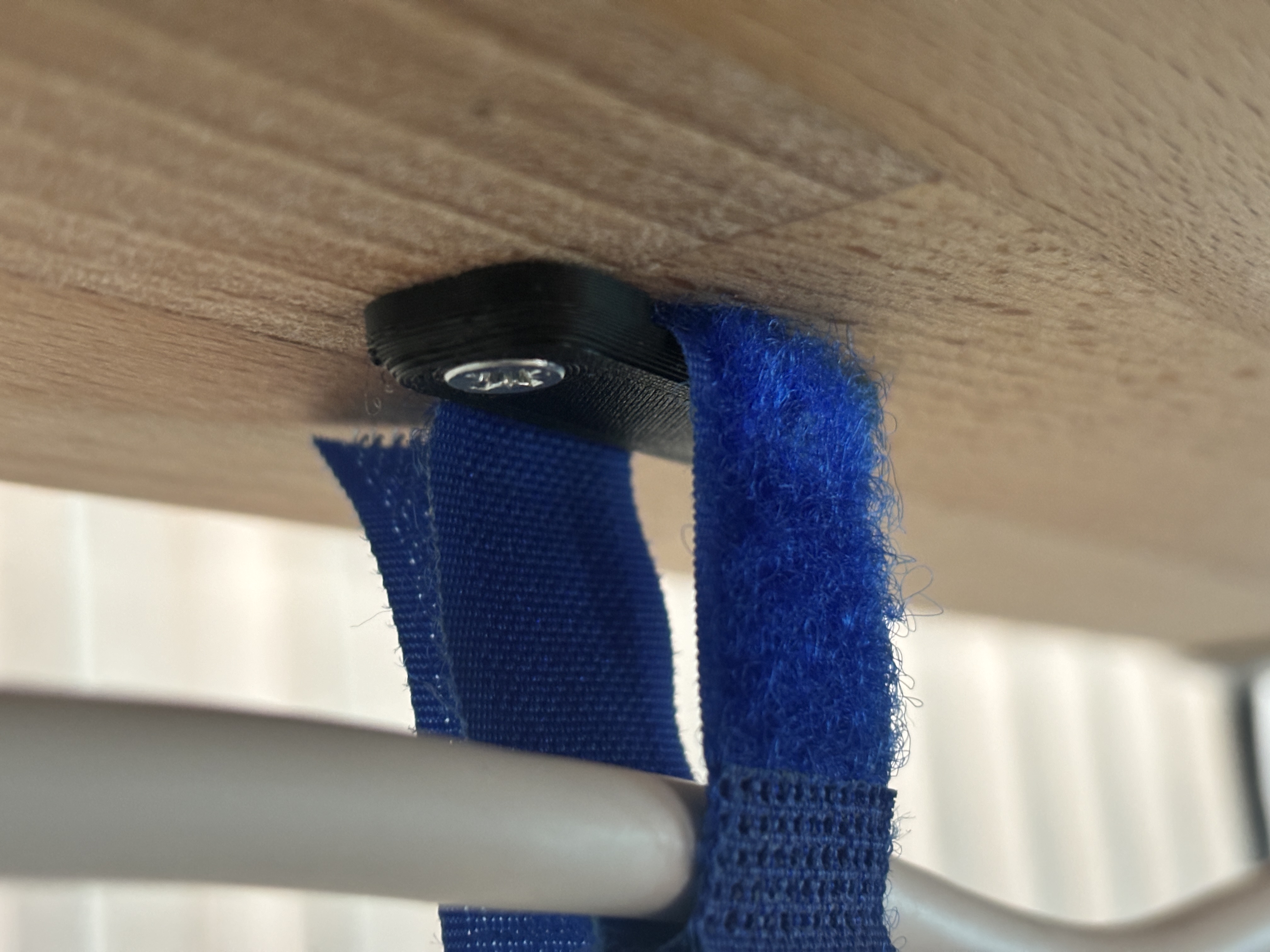Velcro cable tie base by Andy | Download free STL model | Printables.com