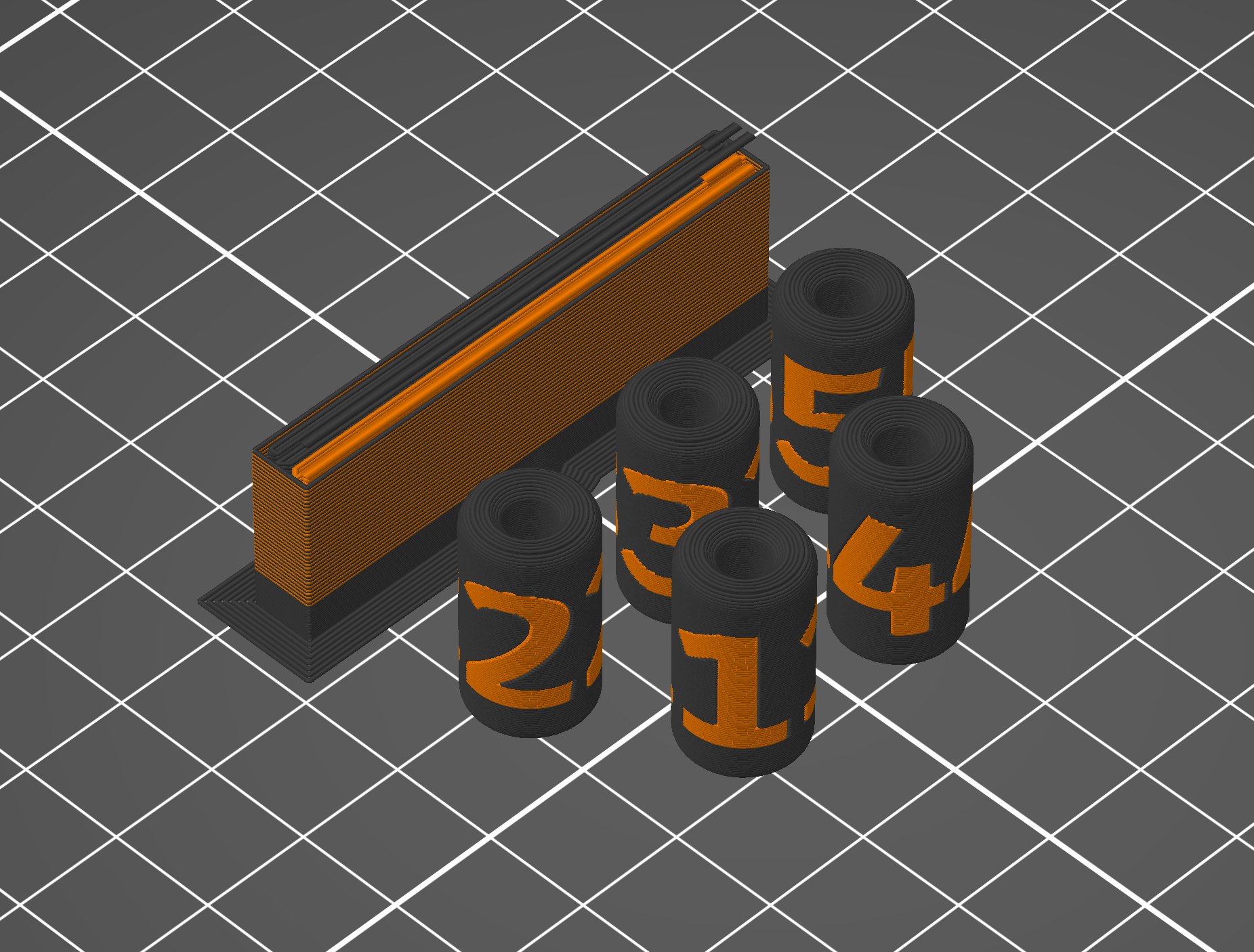 Number Rings for Filament Tube or Multi Tool Extruders by foorschtbar ...