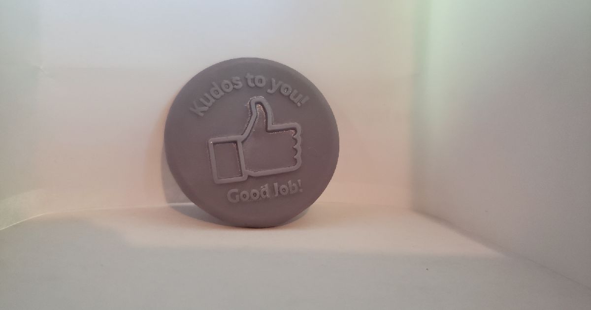Kudo Coin by Matthew Cooper | Download free STL model | Printables.com