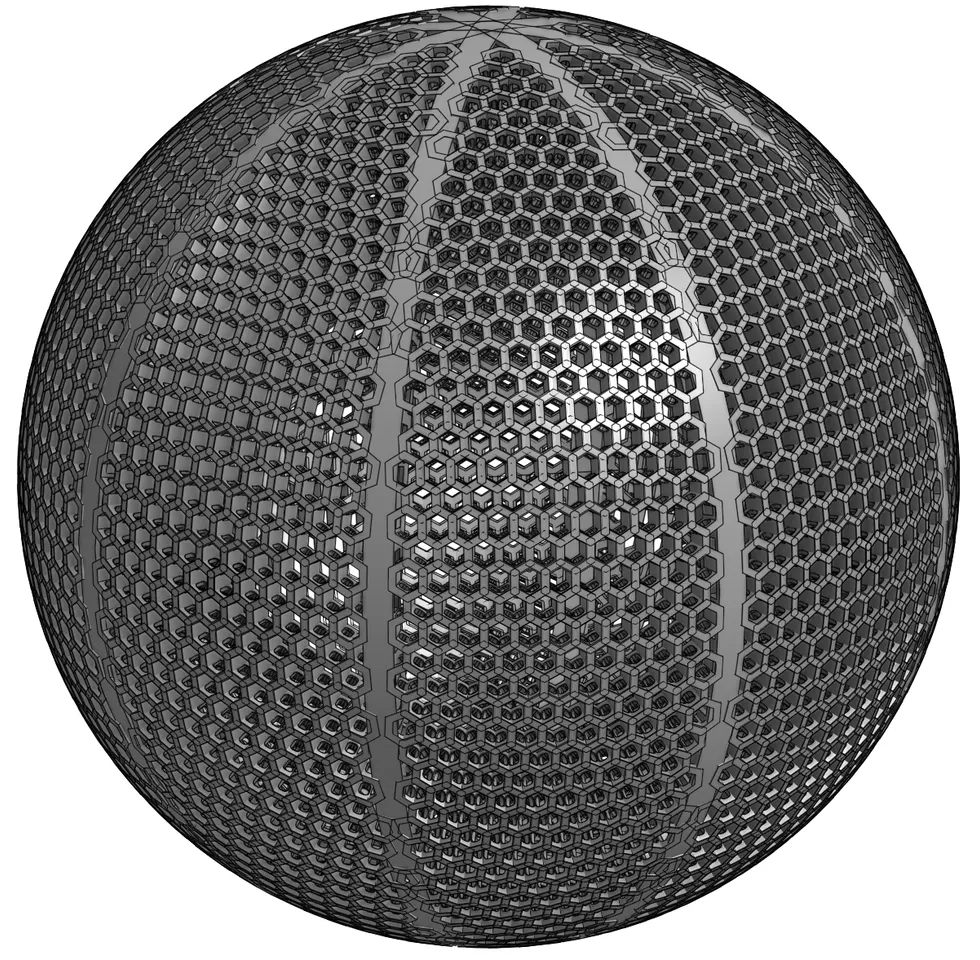 Untitled Airless Basketball by Crank | Download free STL model ...