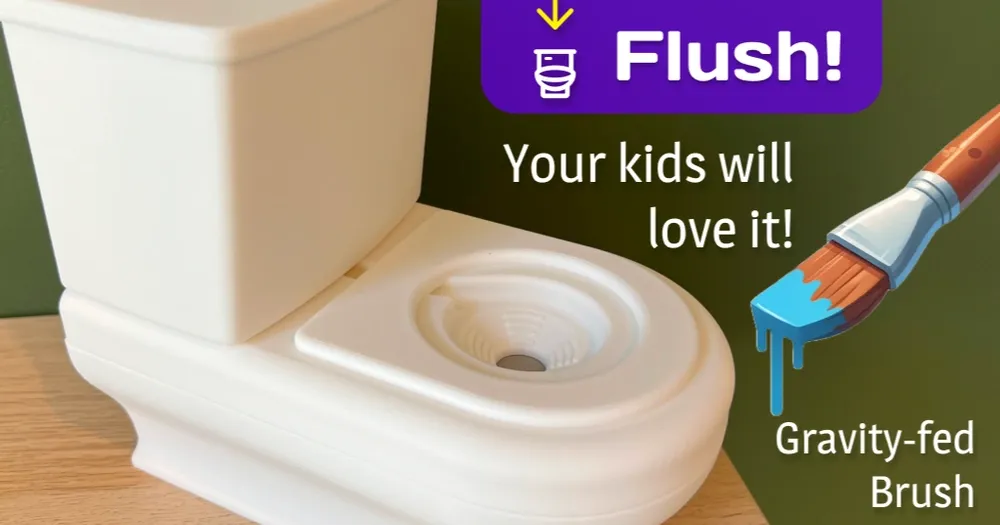 Brush Flush - Fun Paint Brush Cleaner for Kids by R4Z0rKn0wz | Download ...