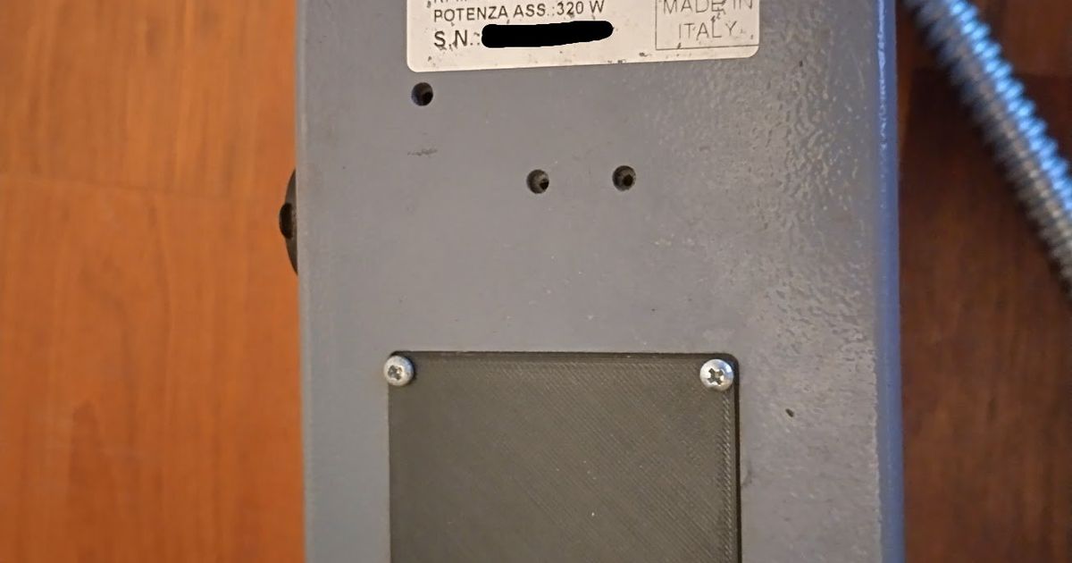 Rotello QK-R400 Junction Box Cover by vmachinist | Download free STL ...