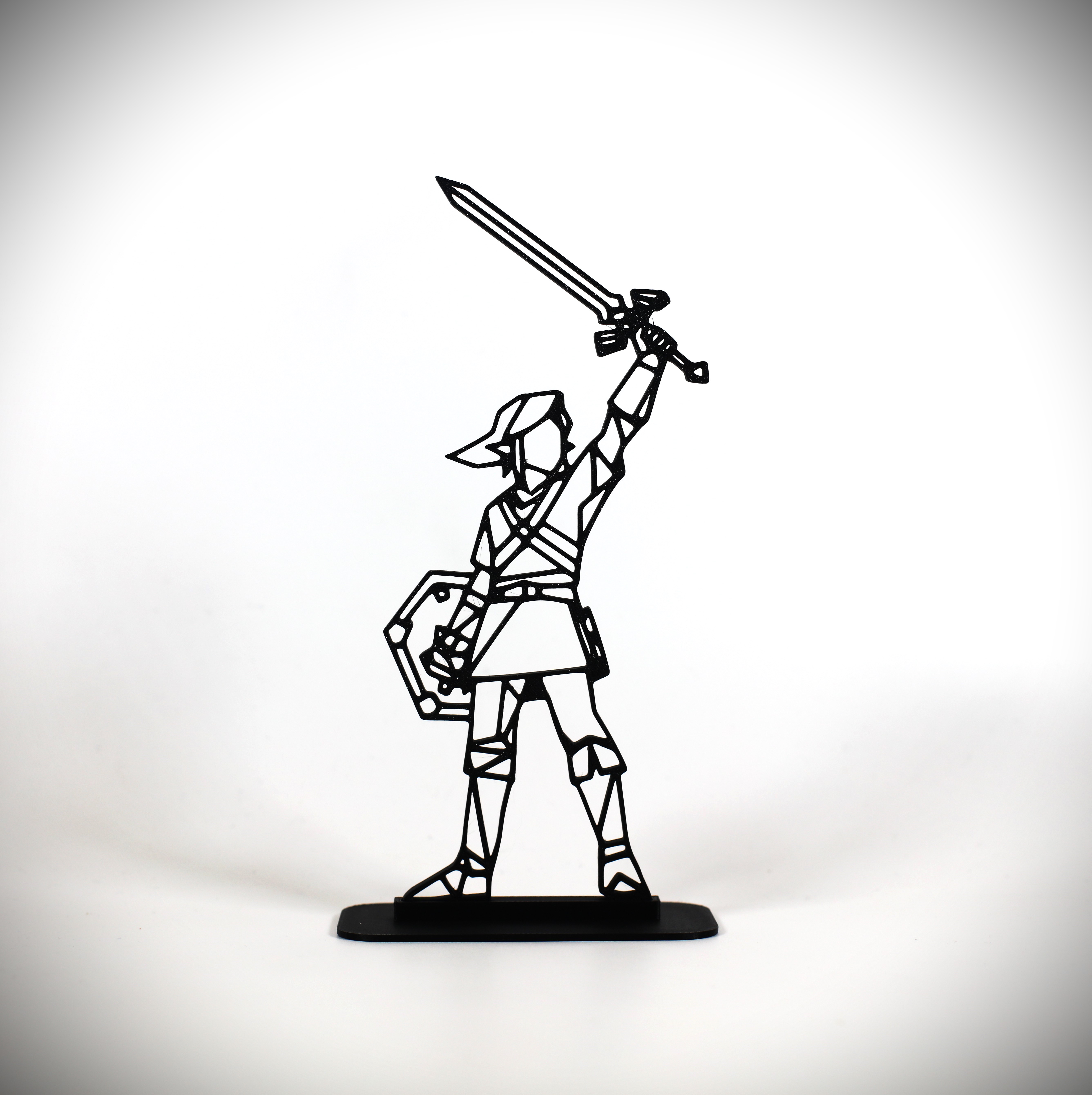 Geometric Low Poly Link - Legend of Zelda by PhaseworksCA | Printables ...
