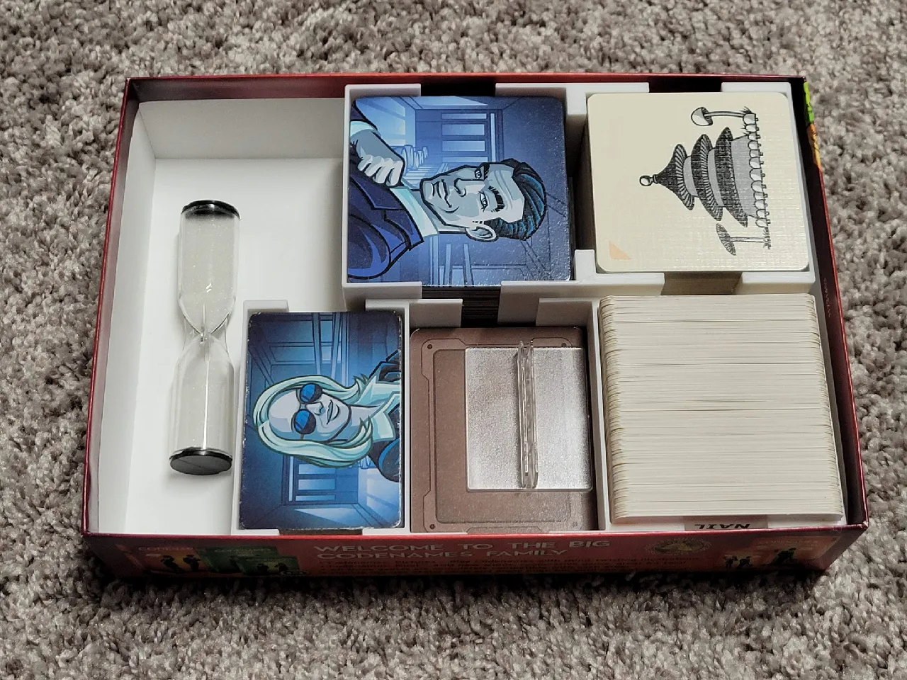 Codenames Organizer and Storage by Saber | Download free STL model ...