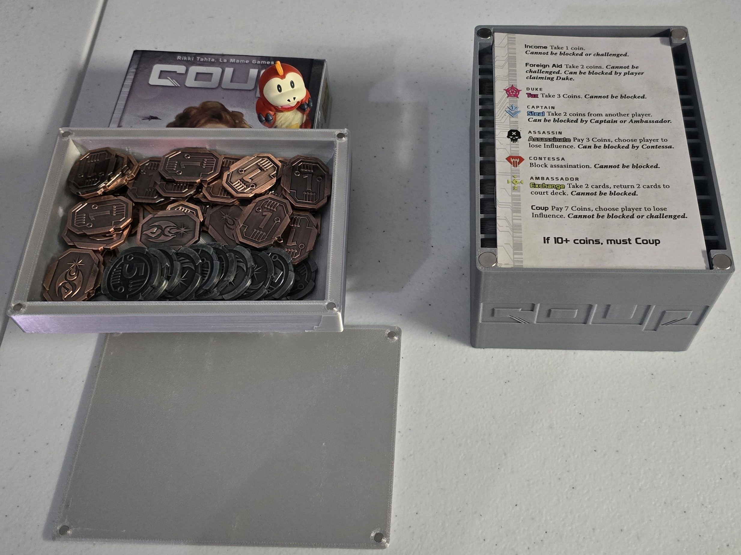 Coup - Sleeved Replacement Box by Tyler Velvin | Download free STL ...