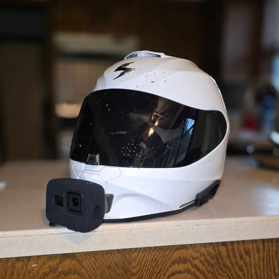 Scorpion EXO R420 GoPro Chin Mount by Jordan Vang | Download free STL ...