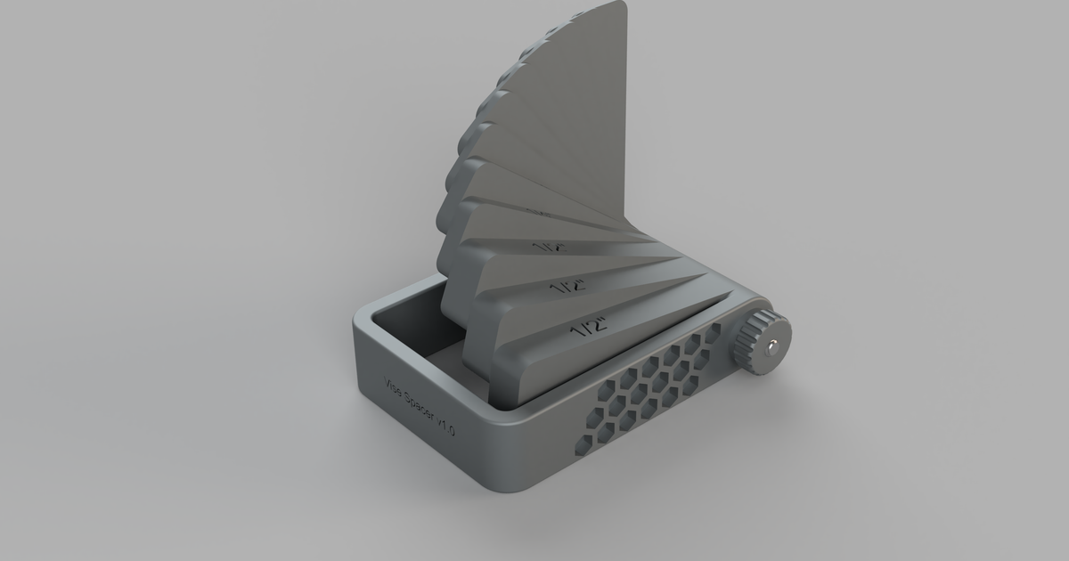 Vise Spacer/Rack Stop by SNYDERJACK66 | Download free STL model ...