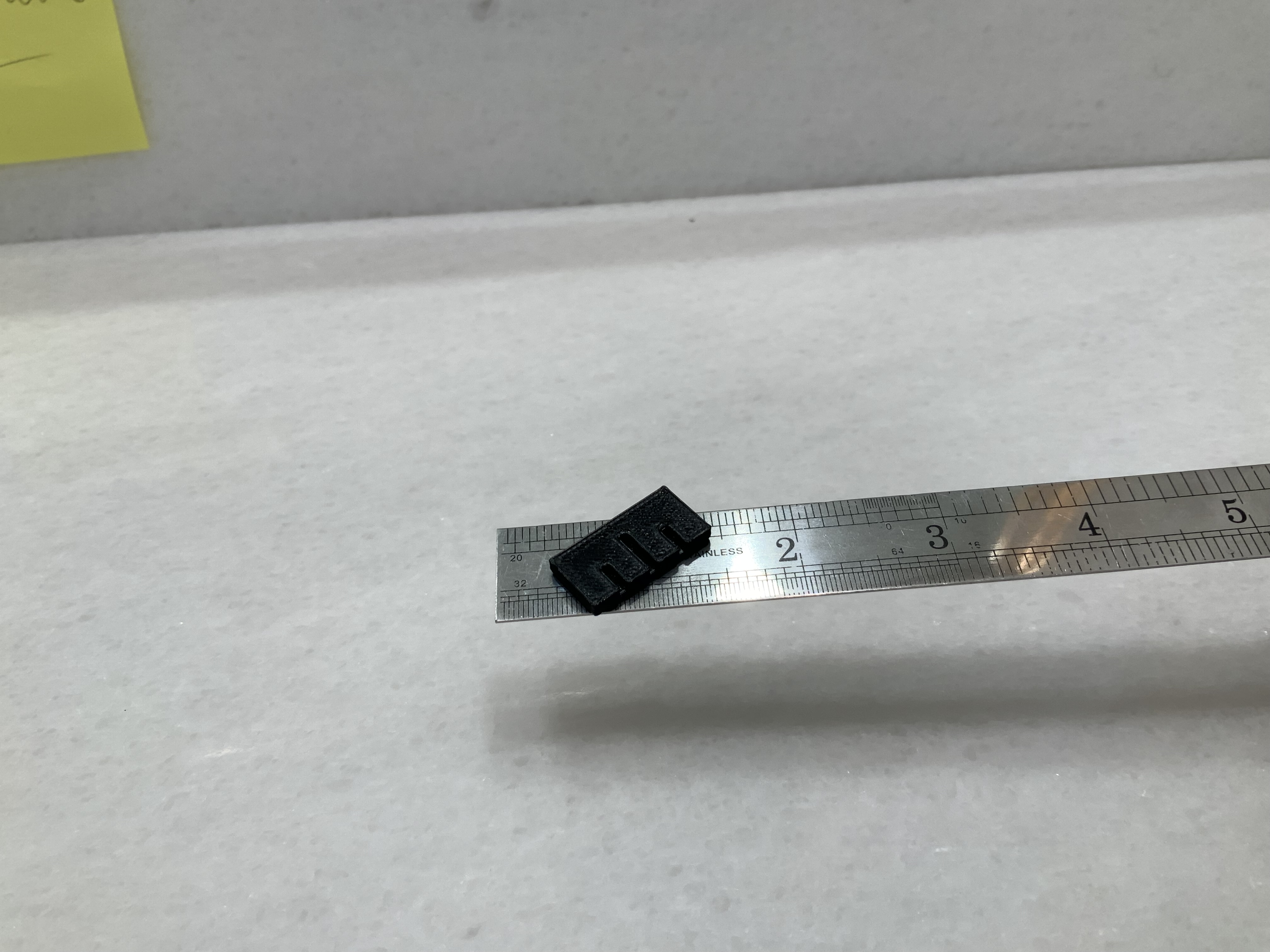 Original 1 Inch Ruler by Julian Strauser | Download free STL model ...