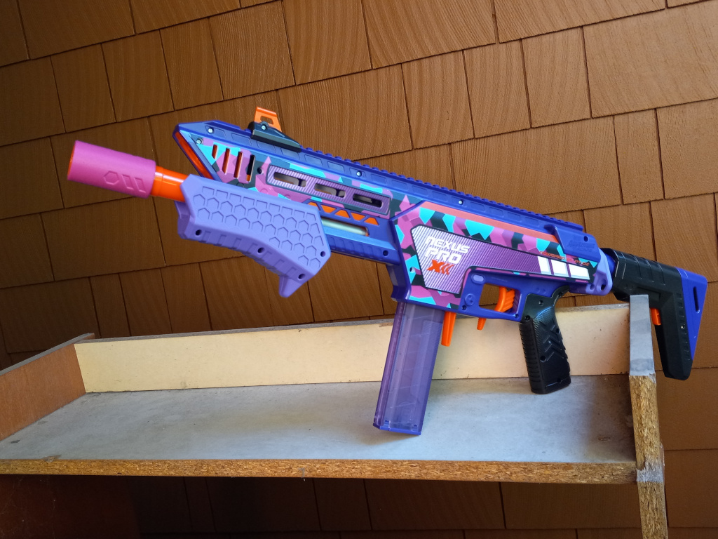 Nexus Pro X Angled Pump Grip by haphazardlynamed | Download free STL ...