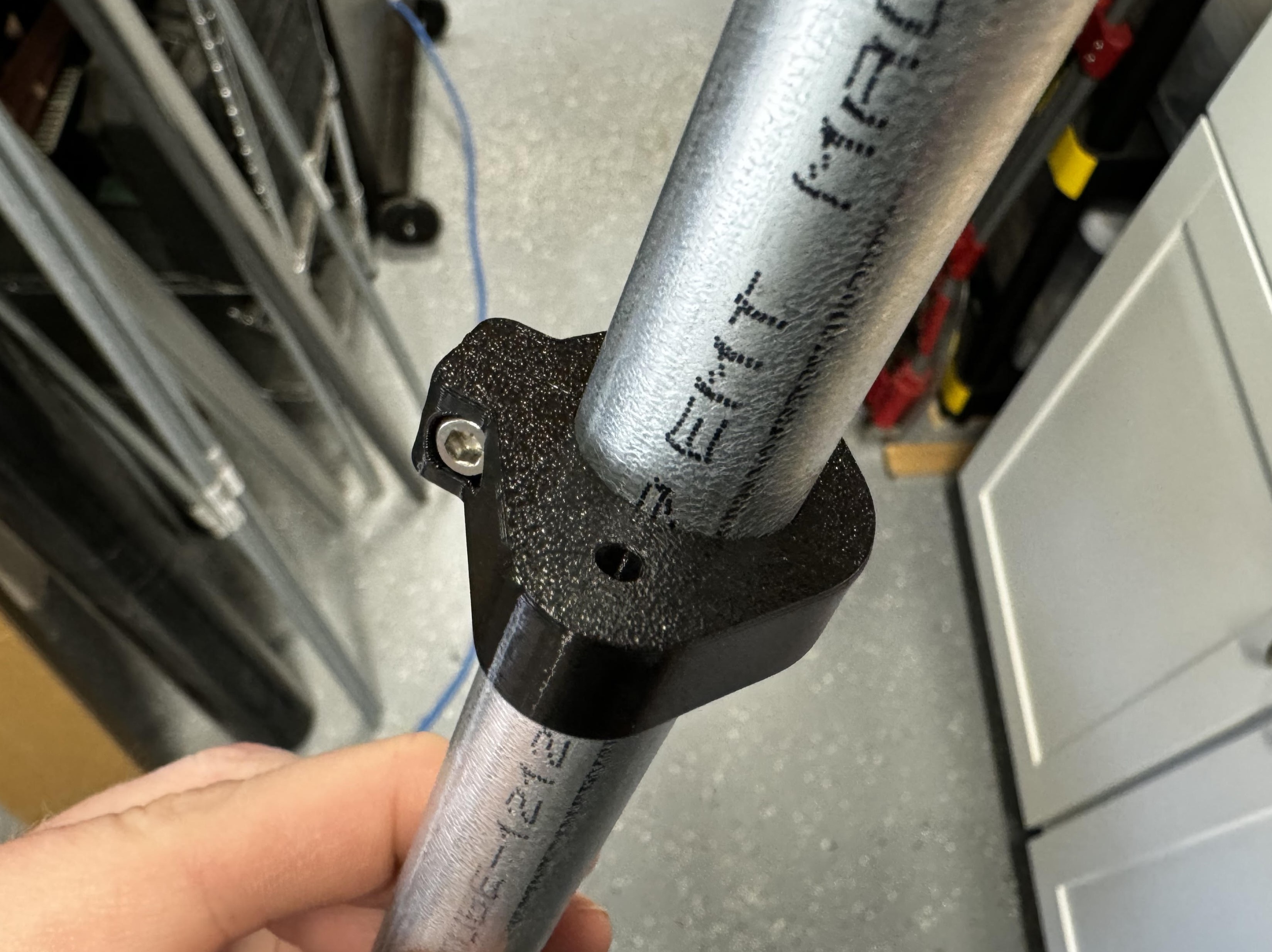 RepRack M3 clamp for NA 1/2" EMT by JohnFX | Download free STL model ...