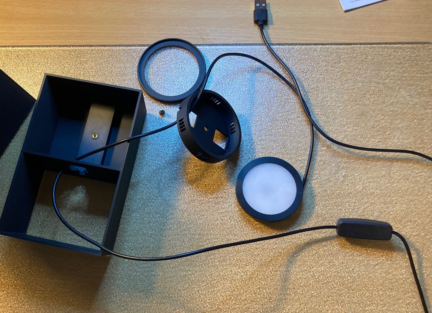 Lamp #63 - Puck Desk Lamp by Sink | Download free STL model ...