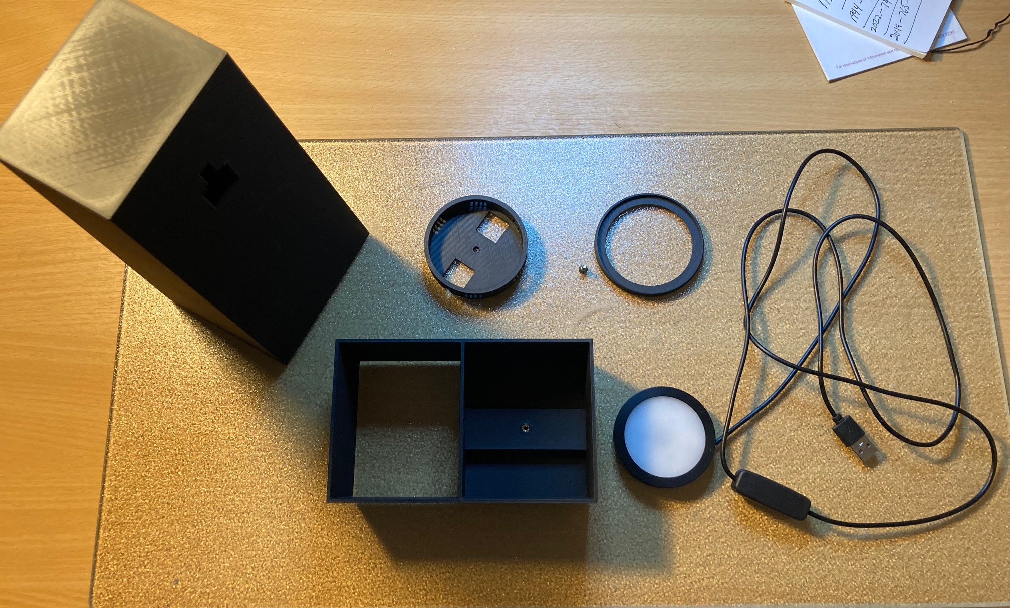 Lamp #63 - Puck Desk Lamp by Sink | Download free STL model ...