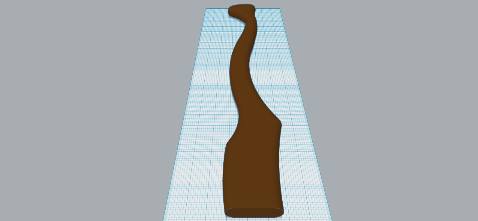 Basic Axe Handle (22 Inches) by Peter Ennist | Download free STL model ...