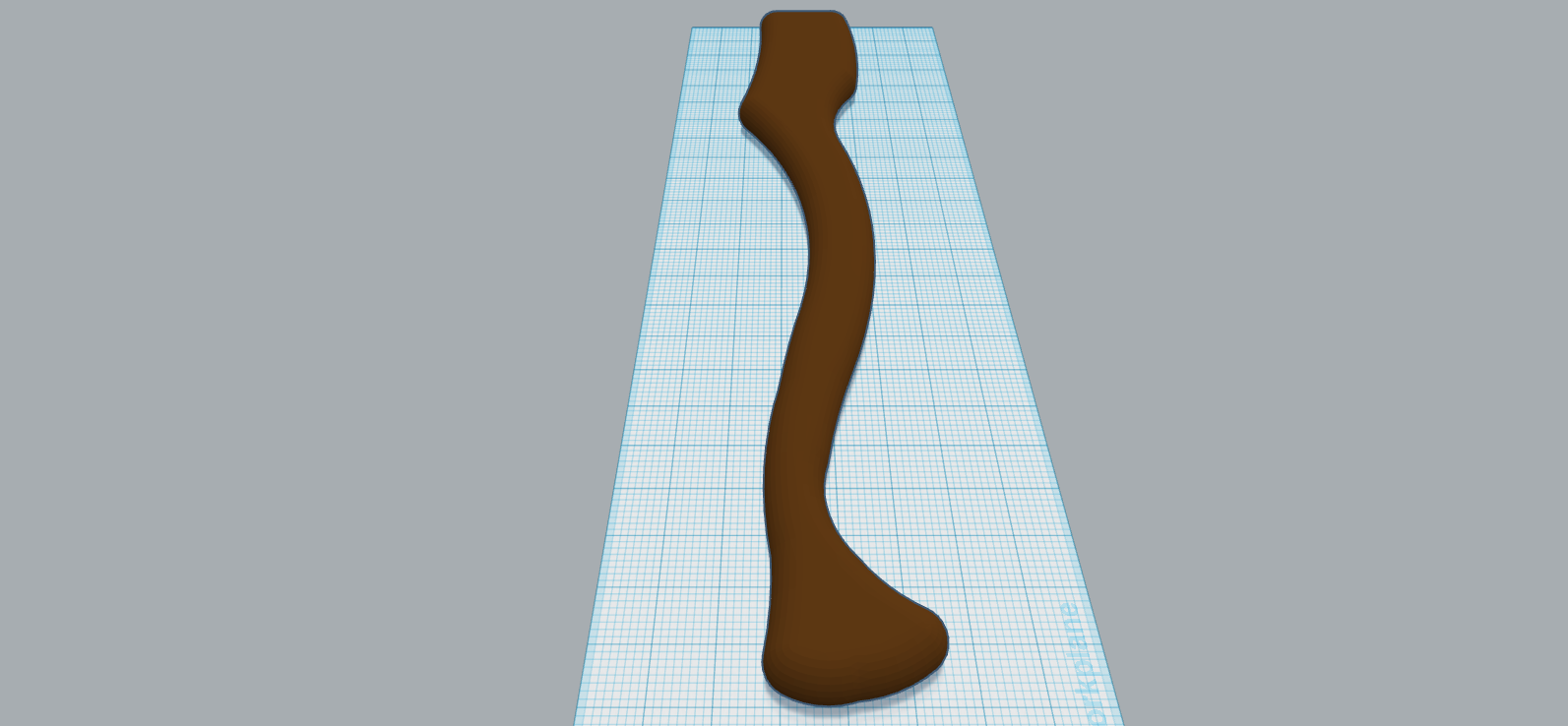 Basic Axe Handle (22 Inches) by Peter Ennist | Download free STL model ...
