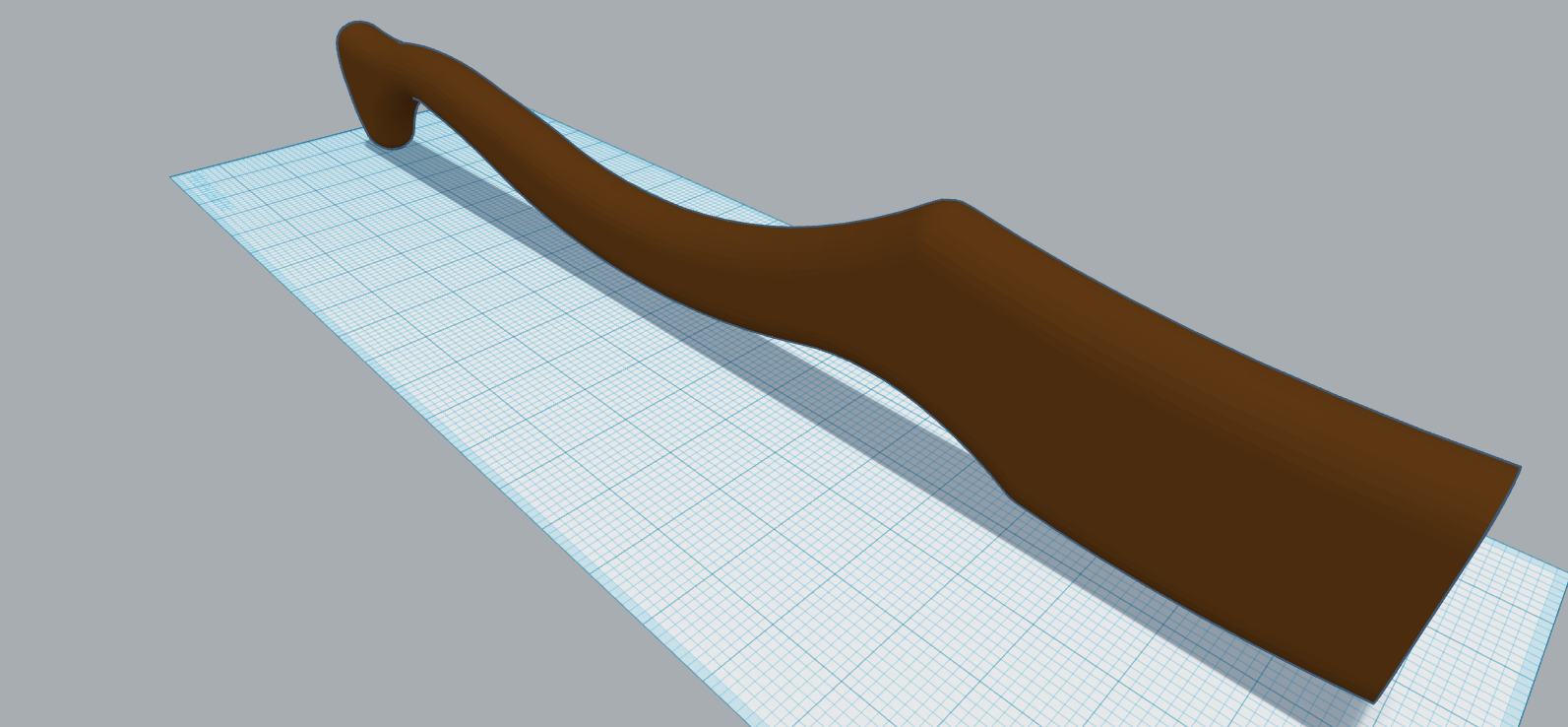 Basic Axe Handle (22 Inches) by Peter Ennist | Download free STL model ...