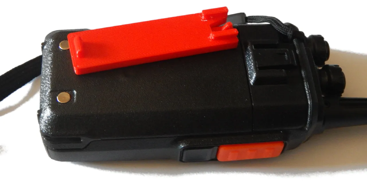 Retevis RT24 belt clip by michalr | Download free STL model ...