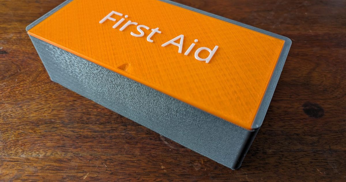 Firs Aid Box by Dineshkumar Kannan | Download free STL model ...