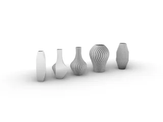 Modern Vase by Nan Design Studio | Download free STL model | Printables.com