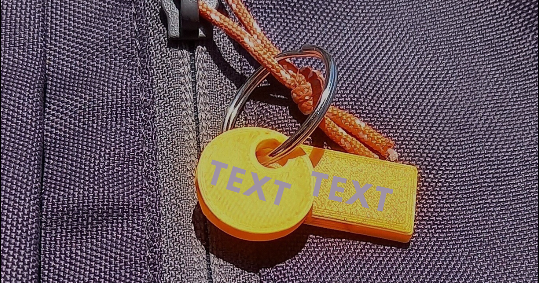 Emergency Whistle for Backpack | Luggage Tag | Custom Text in ...