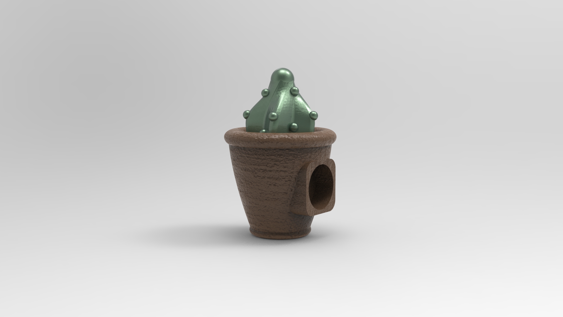 Cactus Pot by NaisuanShop | Download free STL model | Printables.com