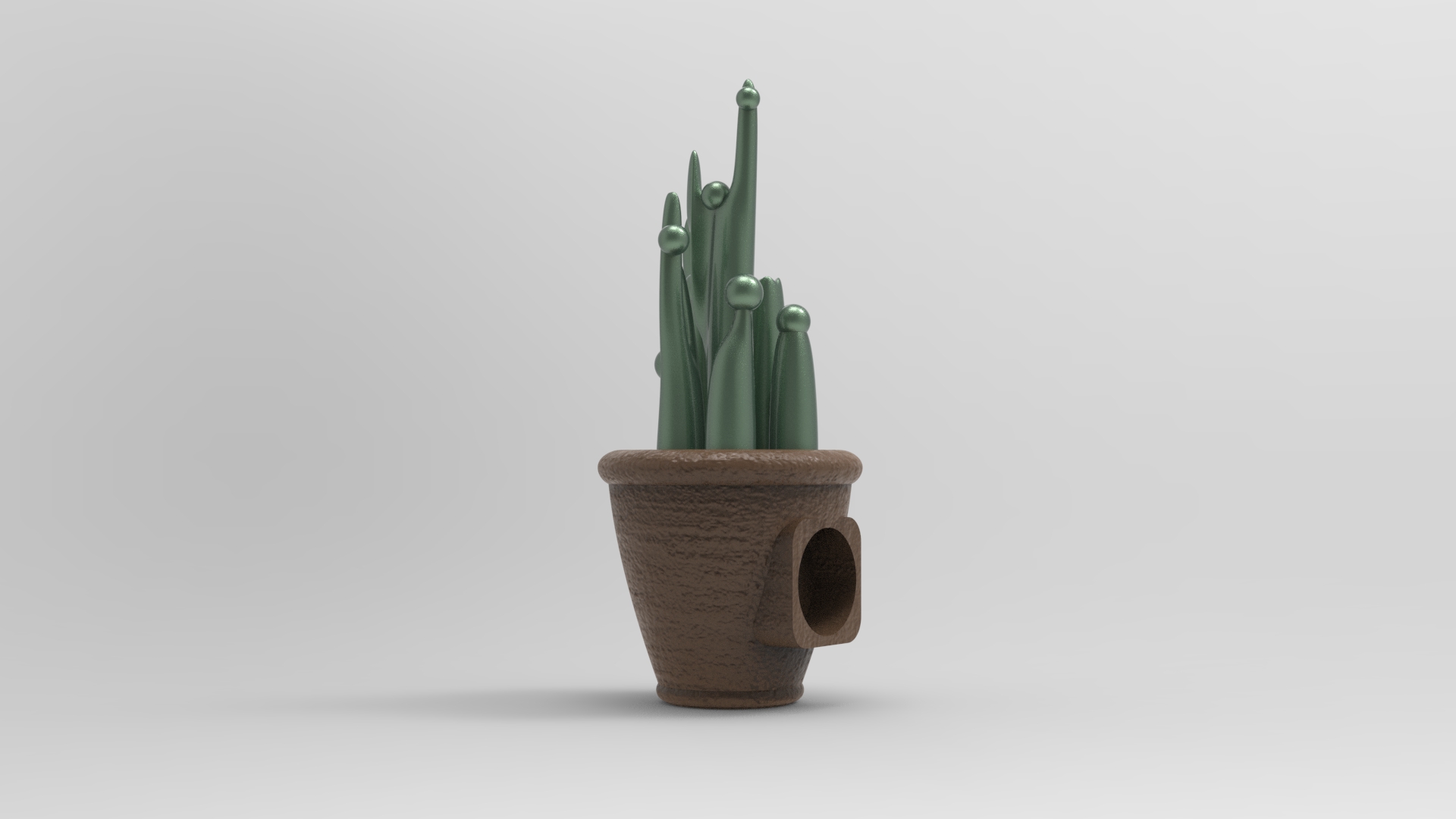 Cactus Pot by NaisuanShop | Download free STL model | Printables.com