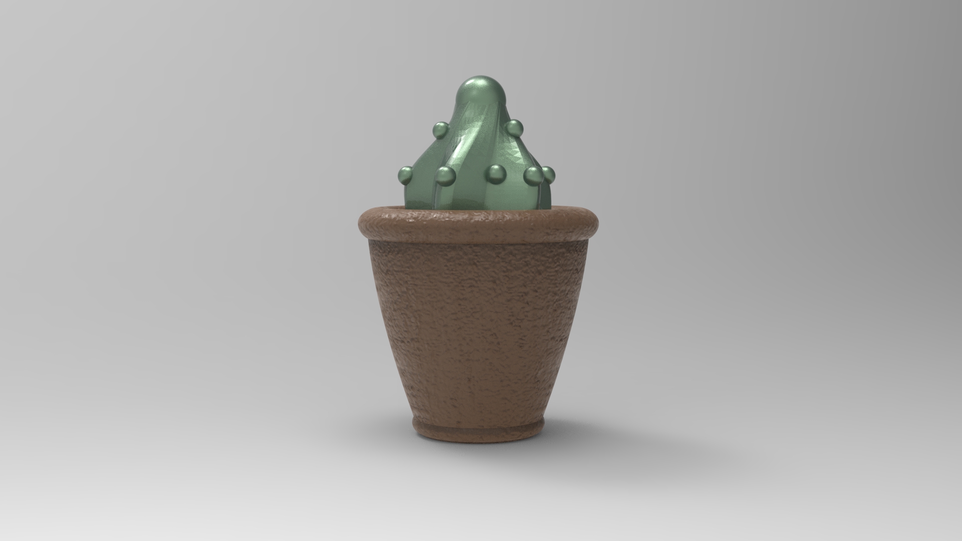 Cactus Pot by NaisuanShop | Download free STL model | Printables.com