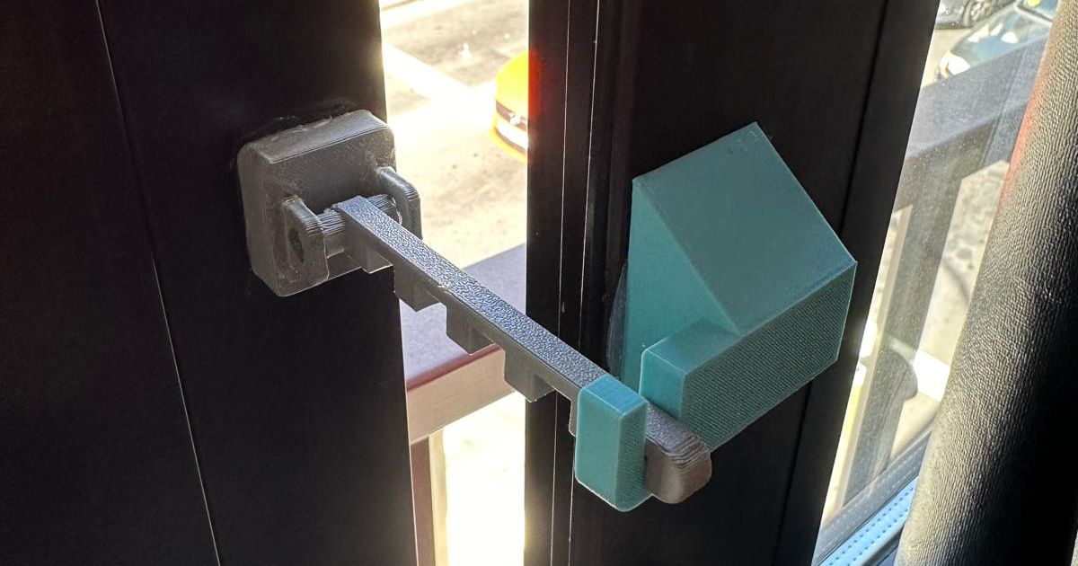 Window stop by ELIANurl | Download free STL model | Printables.com