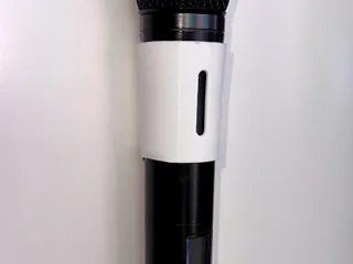 Microphone Holder/Mount by Ian | Download free STL model | Printables.com