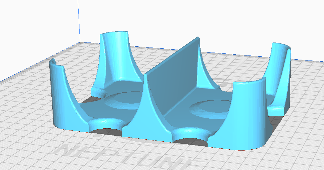 Curved card tray for 63x89.5 cards by Stephen Massman | Download free ...