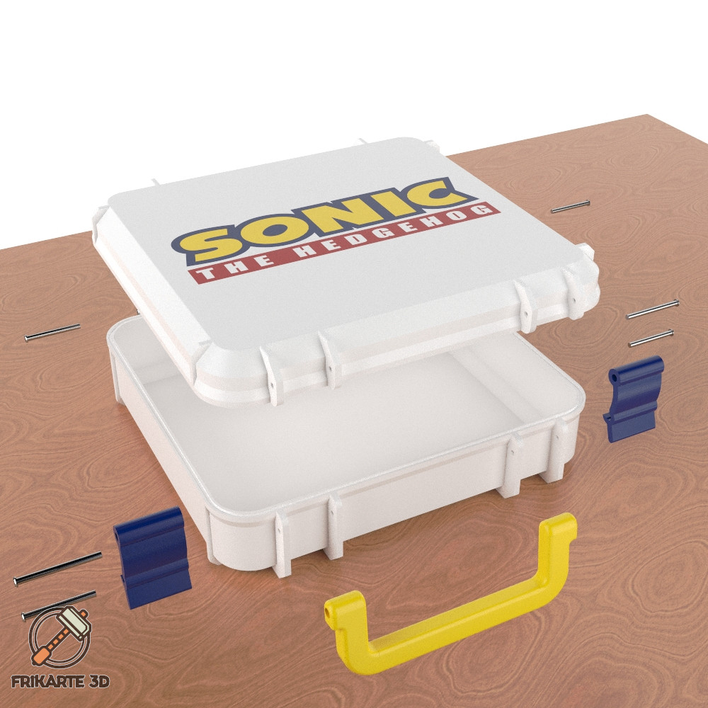 Sonic The Hedgehog Box por Frikarte3D | Descargar modelo STL gratuito ...