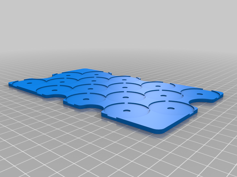 Magnetic inserts compatible with Tidy Town terrain and similarly sized ...