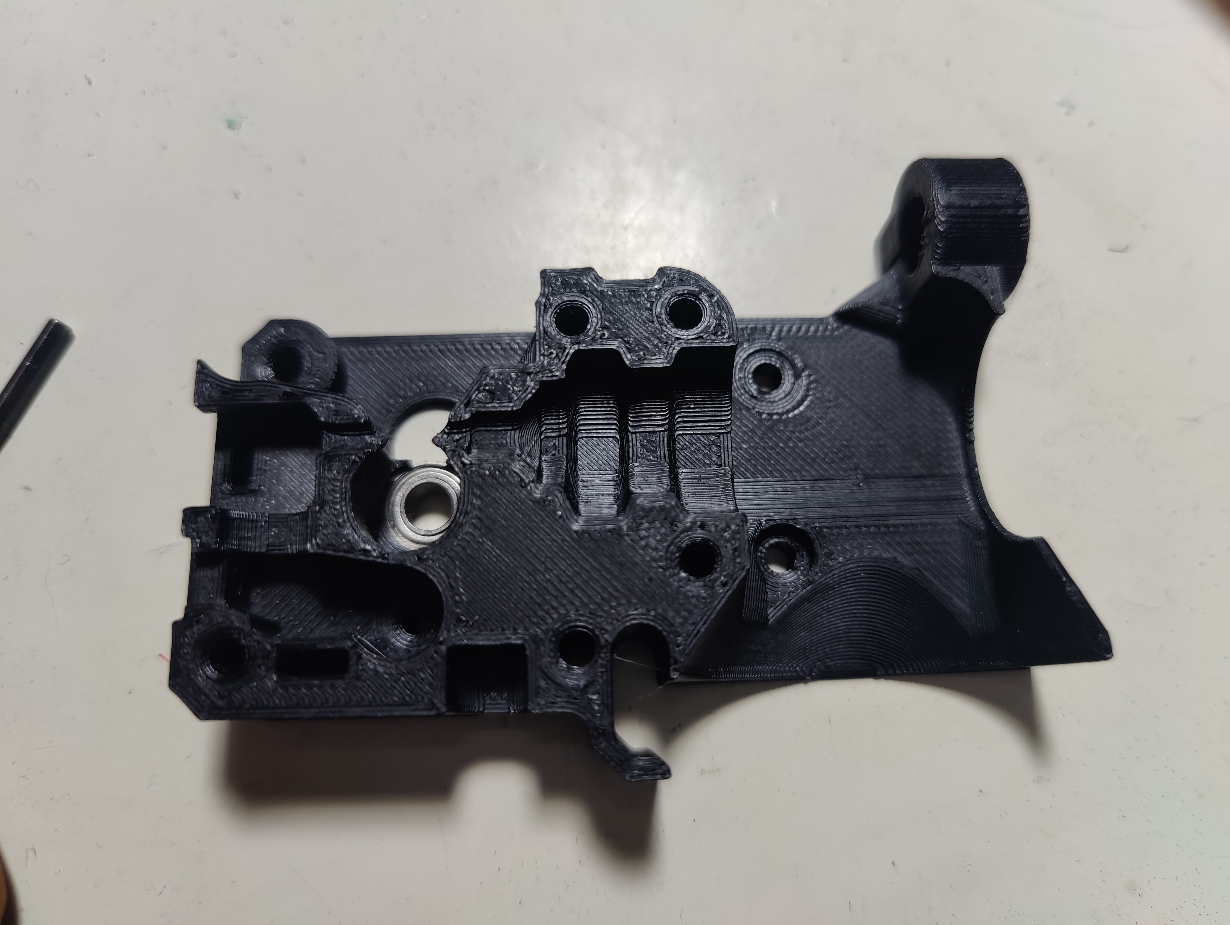Mk3s R6 Extruder Body With Mr105zz Support By Spegelius Download Free