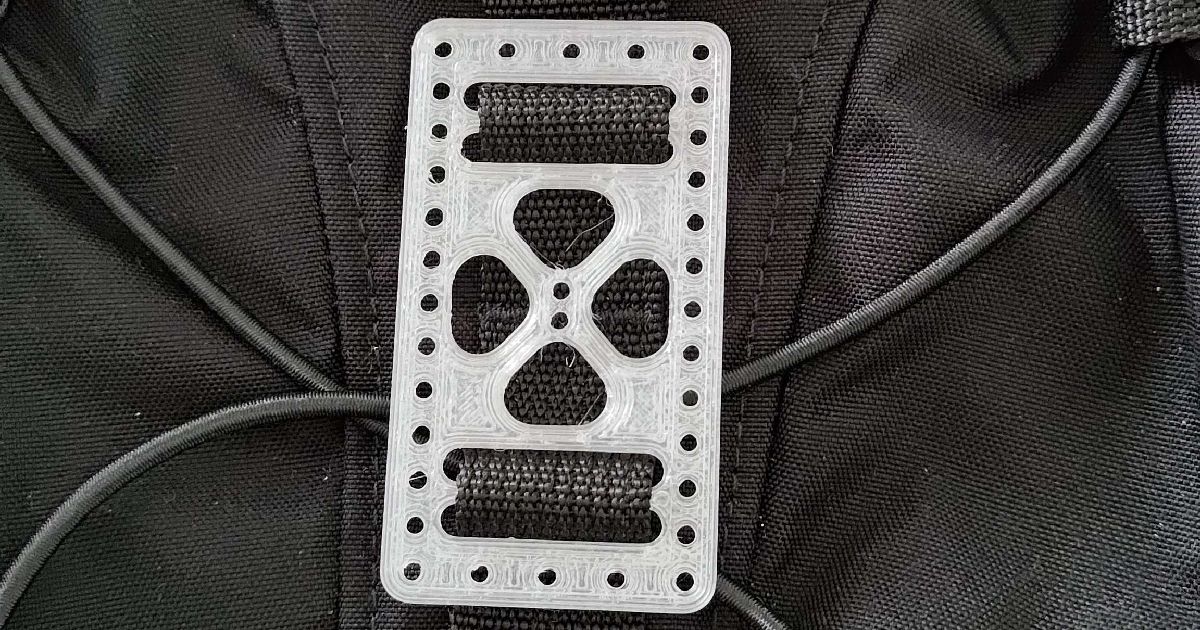 MOLLE Mount/Adapter for patches/badges - Contest reupload by ...