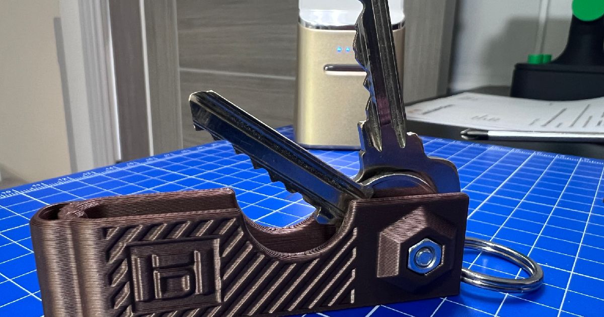 KEY WRAP - For 2 to 3 Keys by Peter Martin | Download free STL model | Printables.com