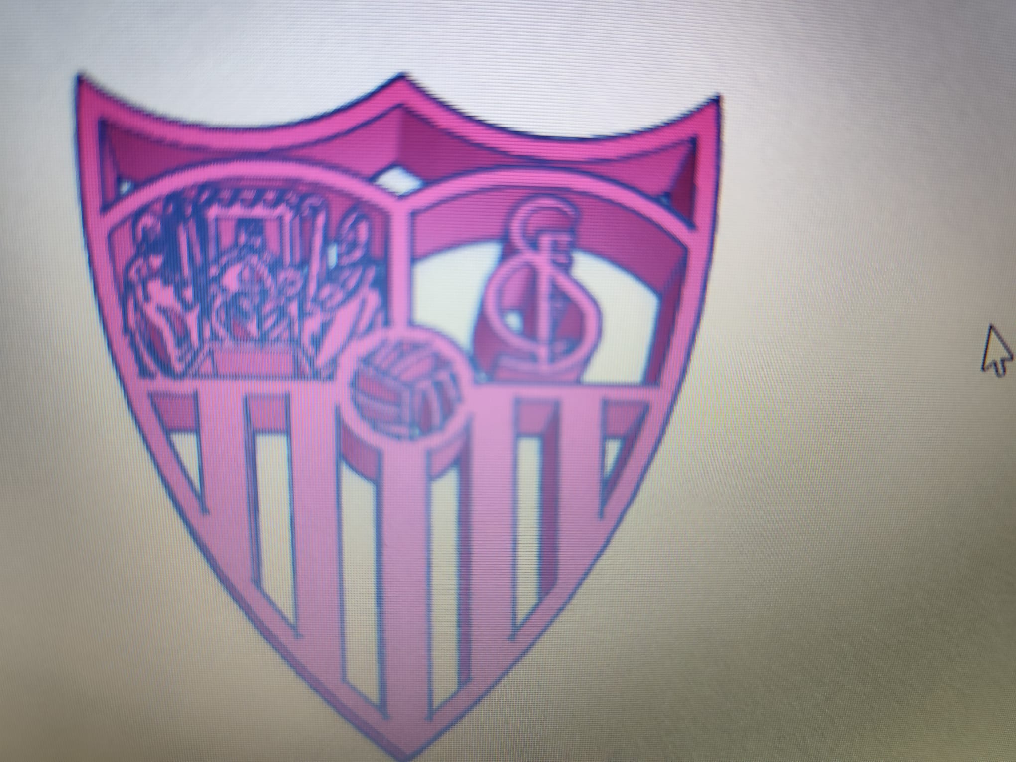 Escudo sevilla by Friter | Download free STL model | Printables.com